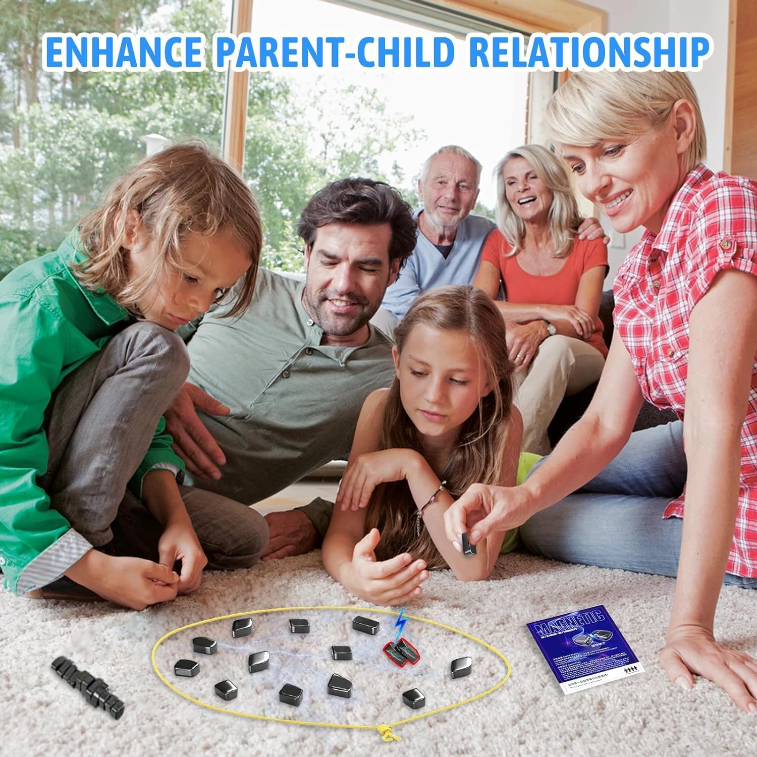 🔥🎅 JULREA - 49% RABATT 🎄 Magnetiska stenar för lek 🎄 – anouto